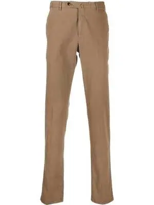 PT TORINO Straight-leg Trousers - Brown