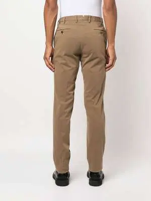 PT TORINO Straight-leg Trousers - Brown