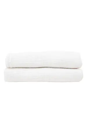 LITTLE UNICORN 2-pack Organic Cotton Muslin Swaddle Blanket - White