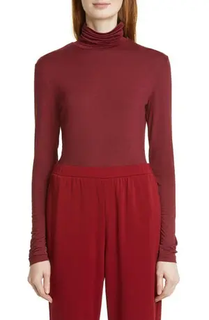 Max Mara Jersey Turtleneck Top