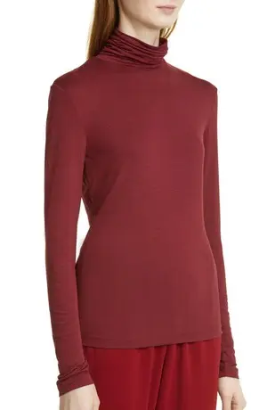 Max Mara Jersey Turtleneck Top