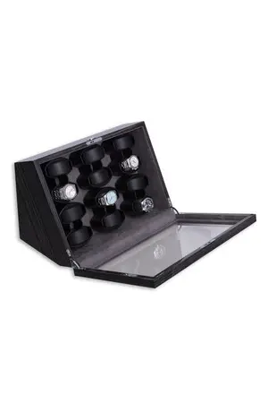 BEY-BERK Cosmo 12-watch Winder & Case