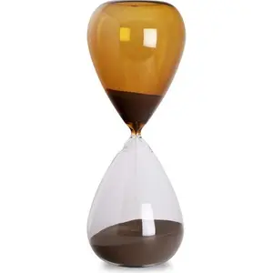 BEY-BERK 90-minute Hourglass Sand Timer - Amber