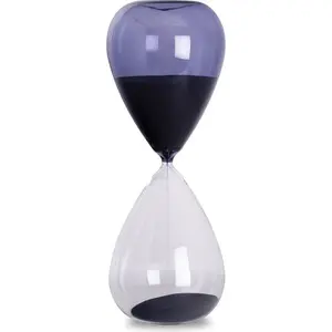 BEY-BERK 90-minute Hourglass Sand Timer - Blue