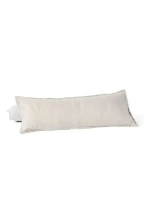 COYUCHI Relaxed Organic Linen Lumbar Pillow Cover One-color