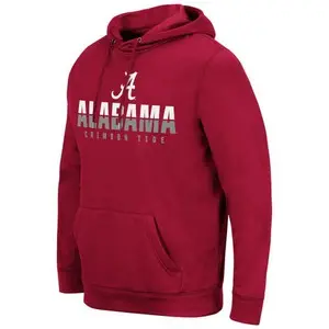 COLOSSEUM Alabama Tide Lantern Pullover Hoodie - Crimson