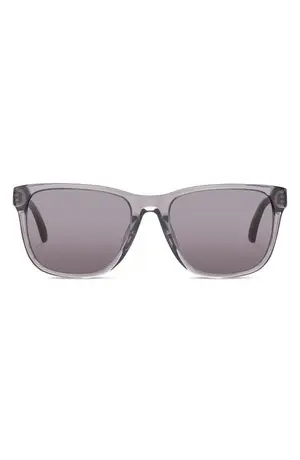 Toms Austin Polarized Square Sunglasses - Grey Crystal/ Dark Grey