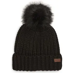 Barbour Saltburn Knit Beanie - Black