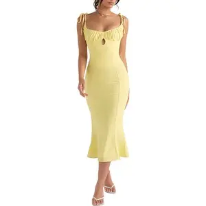 Women's Keyhole Cutout Cocktail Dresses