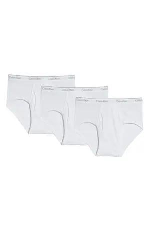 Calvin Klein 3-pack Cotton Classics Briefs - White