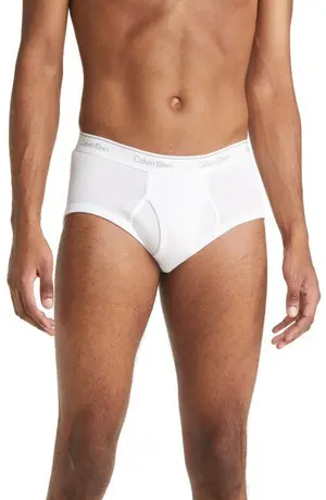 Calvin Klein 3-pack Cotton Classics Briefs - White