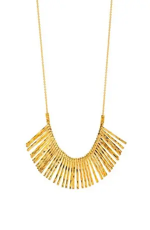 Gorjana Gorjana Kylie' Fan Necklace Gold