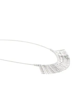 Gorjana Kylie' Fan Necklace - Silver