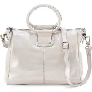 Hobo Sheila Medium Satchel - Silver
