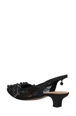 J. Reneé Strovanni Slingback Pump - Black