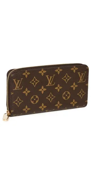Shopbop Louis Vuitton Monogram Zippy Wallet - Brown