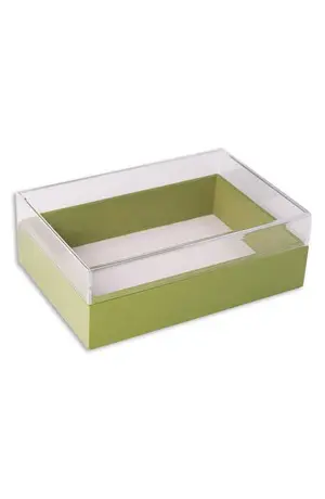 BEY-BERK Arno Storage Valet Lime Green