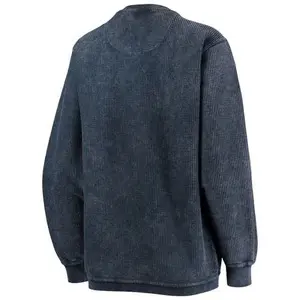 PRESSBOX North Carolina Tar Heels Comfy Cord Vintage Wash Basic Arch Pullover Sweatshirt