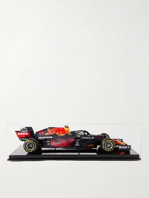 AMALGAM COLLECTION Red Bull Racing Honda Rb16b Sergio Pérez 1:8 Model Car - Blue