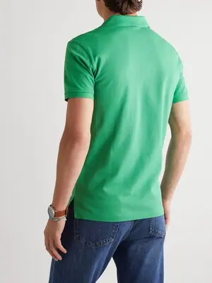 Ralph Lauren Slim-fit Stretch-cotton Piqué Polo Shirt