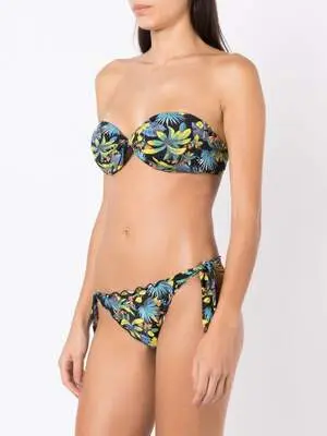 AMIR SLAMA Bandeau Bikini Set