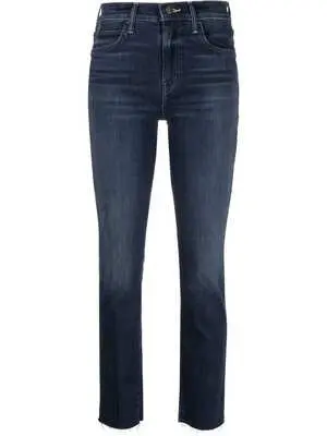 MOTHER Raw-cut Skinny Jeans