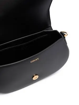 Versace Greca Goddess Shoulder Bag - Black