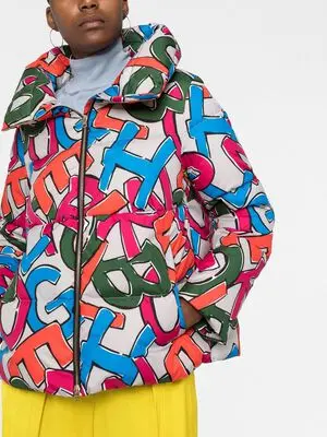 Herno Logo-print Puffer Jacket