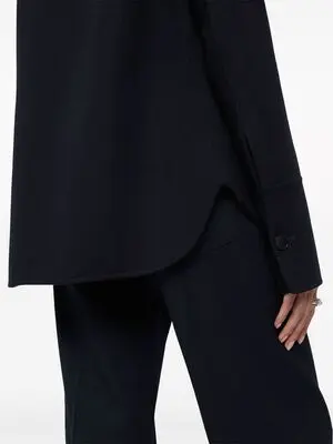 JIL SANDER Cashmere Shirt Jacket - Blue