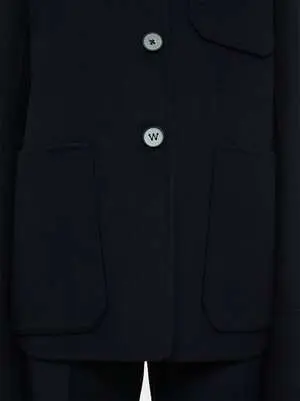 JIL SANDER Cashmere Shirt Jacket - Blue