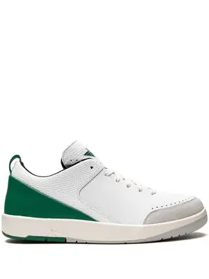 JORDAN X Nina Chanel Abney Air 2 Retro Low Se Malachite Sneakers - White