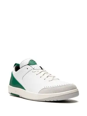 JORDAN X Nina Chanel Abney Air 2 Retro Low Se Malachite Sneakers - White