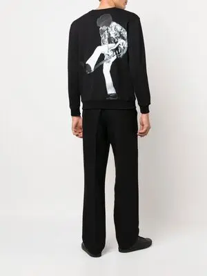 LIMITATO Photograph Print Crewneck Sweatshirt
