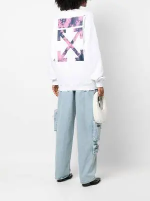 Off-White Tie-dye Arrow Sweatshirt