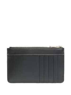 Dolce & Gabbana Dg-logo Leather Card Holder - Black