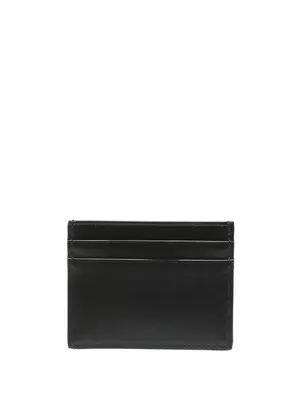 Dolce & Gabbana Dg-logo Leather Card Holder - Black