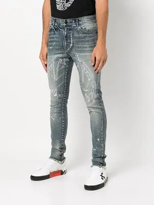 HACULLA. Fang Lips-print Skinny Jeans