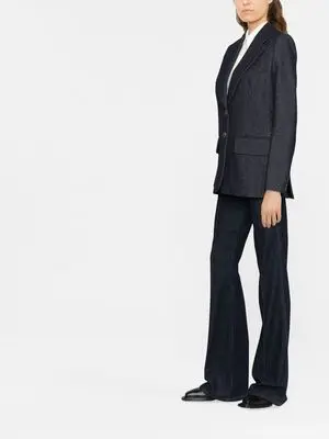 Chloé Two-button Denim Blazer