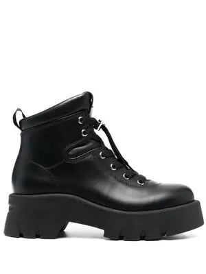 GIANVITO ROSSI Vancouver Lace-up Ankle Boots