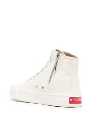 Kenzo Embroidered-logo Hi-top Sneakers