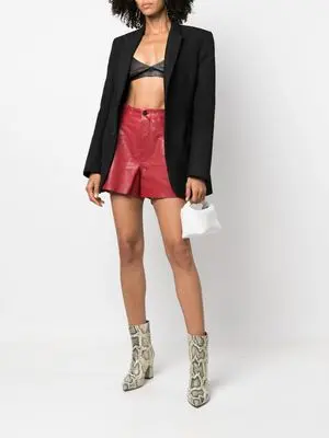 THE MANNEI Sierra Leather Bralette