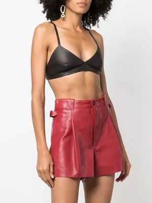 THE MANNEI Sierra Leather Bralette