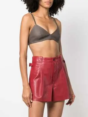 THE MANNEI Sierra Leather Bralette