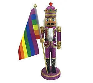 SANTA'S WORKSHOP Inc. 14'h Pride Nutcracker - One-color