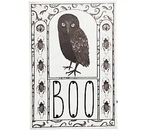 GALLERIE II Boo Owl Led Wall Art - One-color
