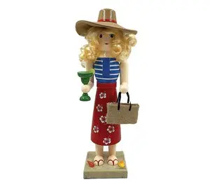 SANTA'S WORKSHOP Inc. 14'h Lady At The Beach Nu Tcracker - One-color