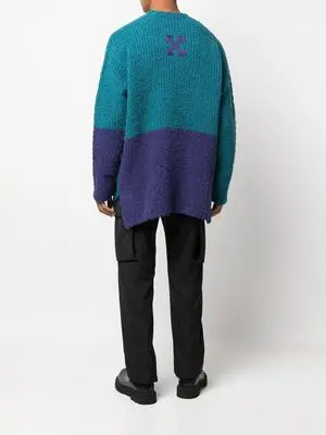 Off-White Chunky Knit Jumper