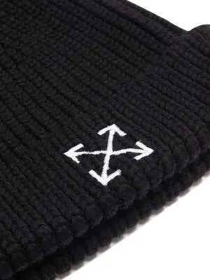 Off-White Arrows Ribbed Beanie