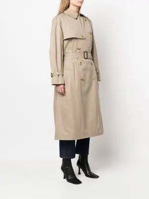 Mackintosh Jamie Gabardine-weave Trench Coat