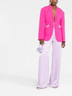 Jacquemus Strap Detail Zip-up Blazer